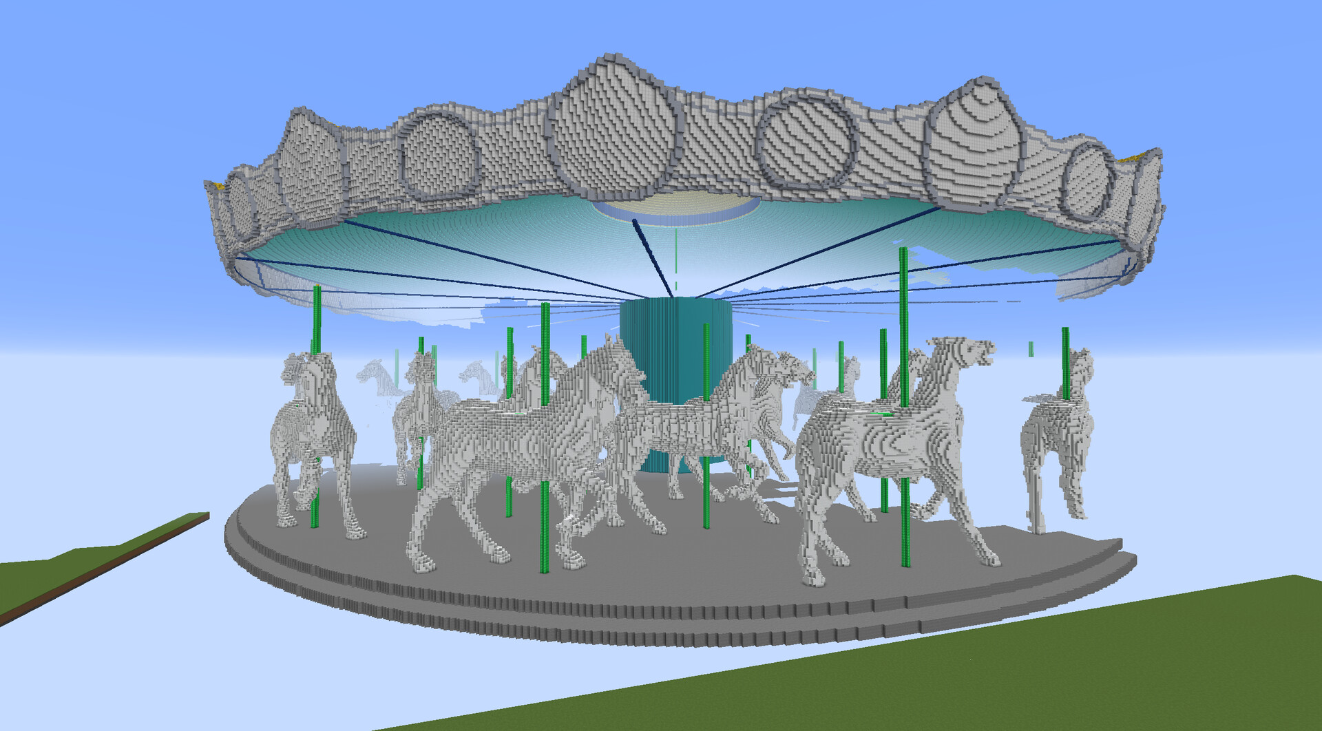 Mega Carousel Minecraft Map