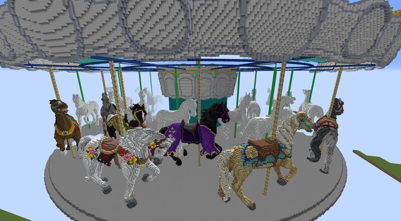 Mega Carousel Minecraft Map