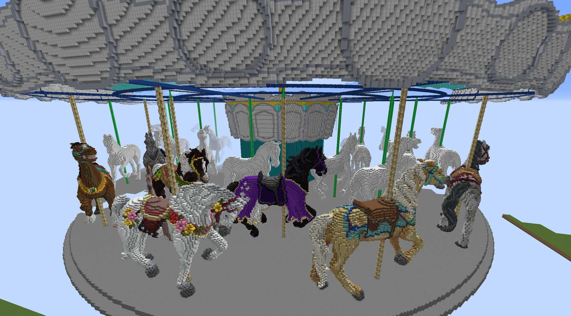 Mega Carousel Minecraft Map