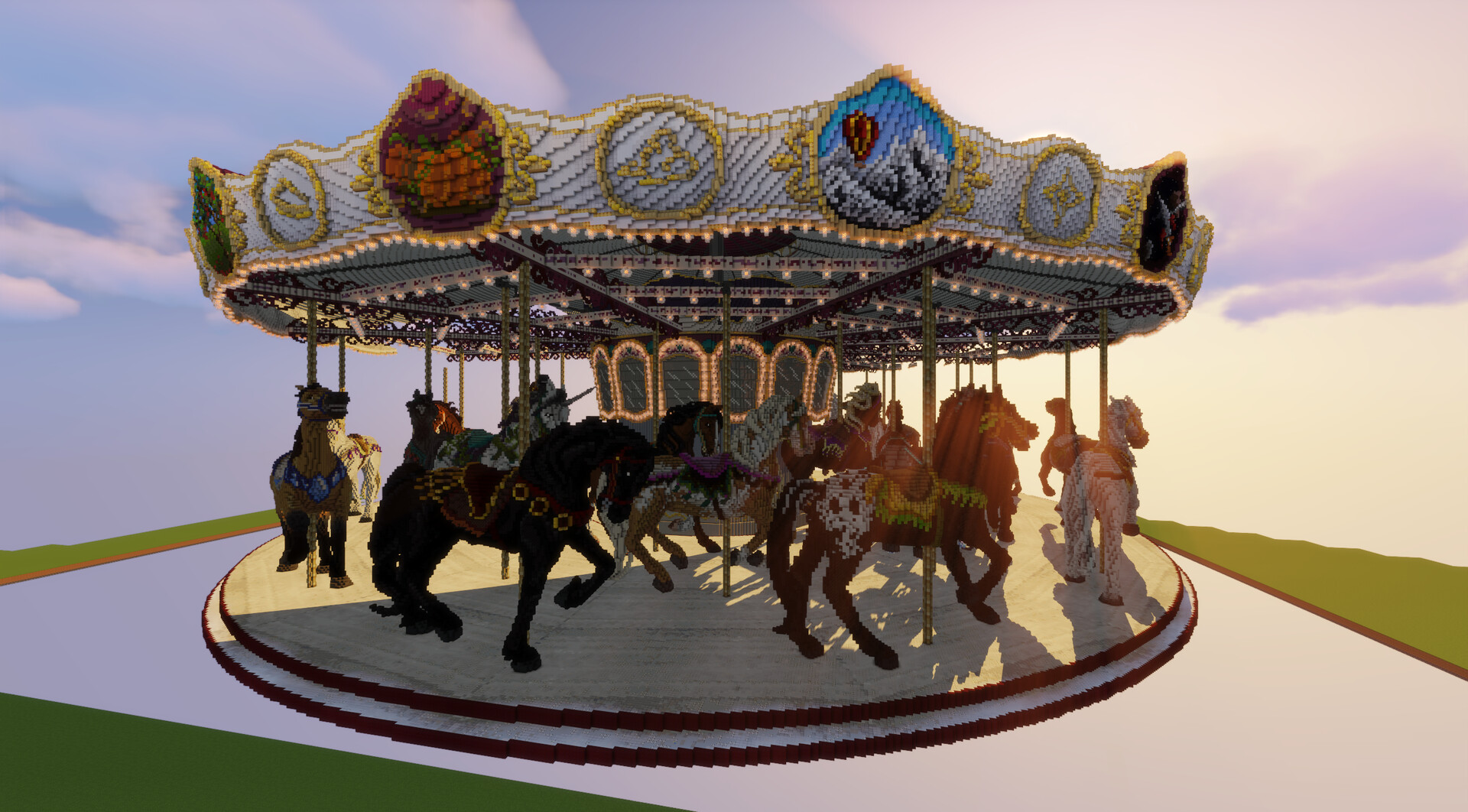Mega Carousel Minecraft Map