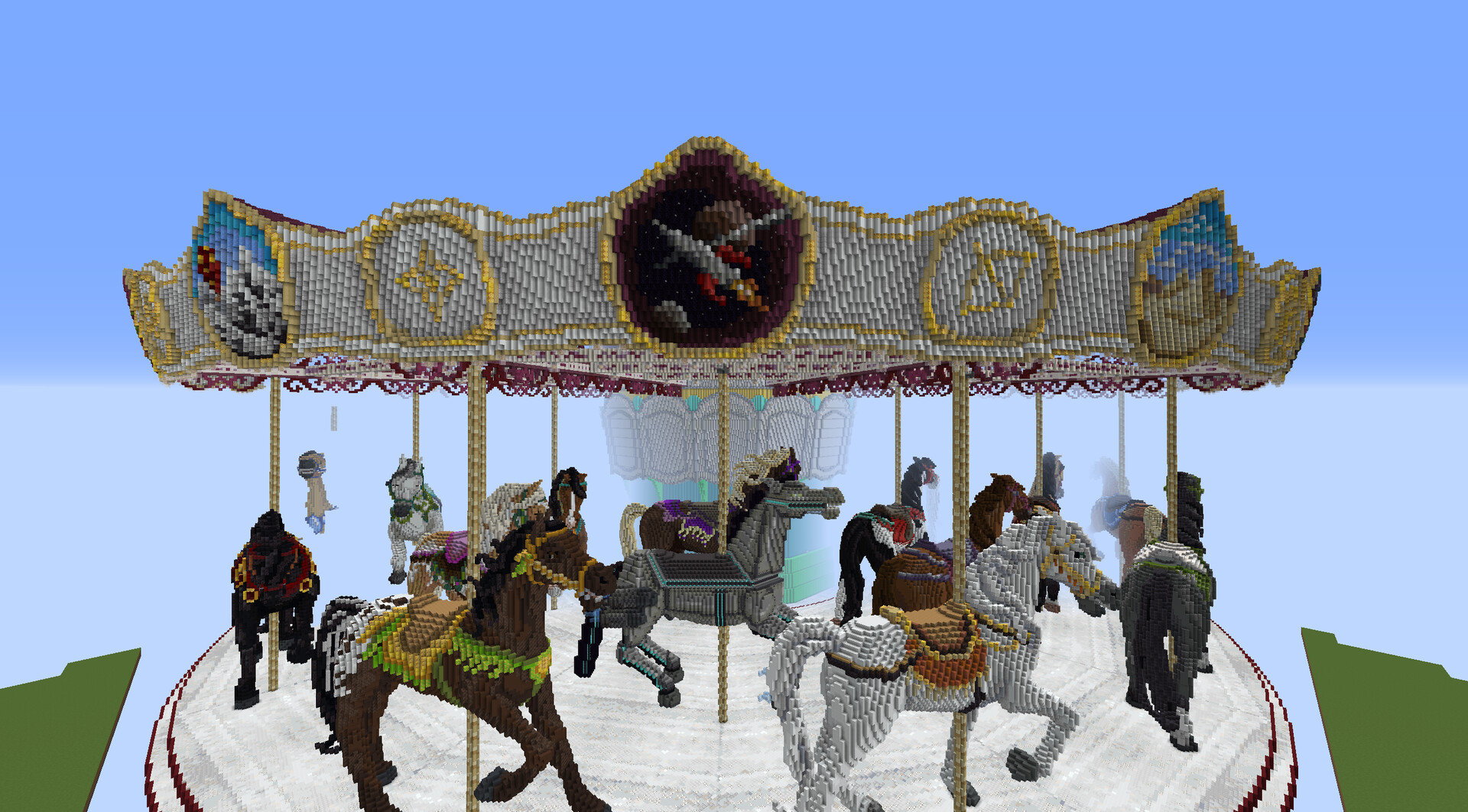 Mega Carousel Minecraft Map