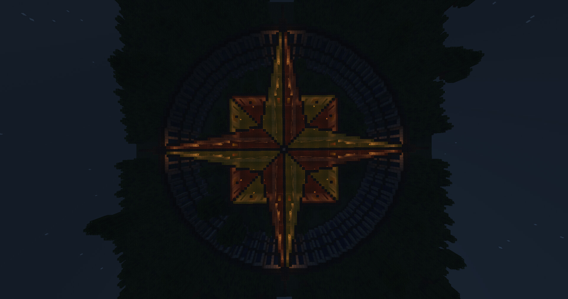 Compass Rose Lobby Minecraft Map