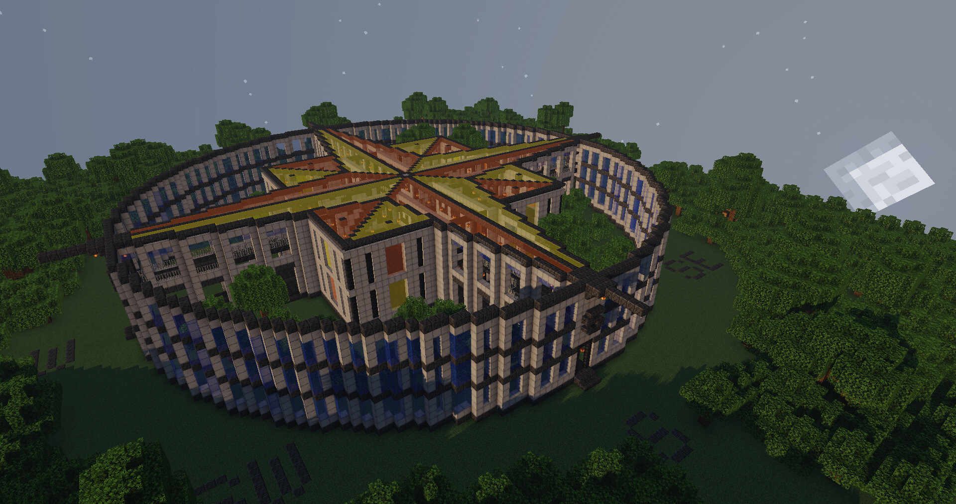 Compass Rose Lobby Minecraft Map