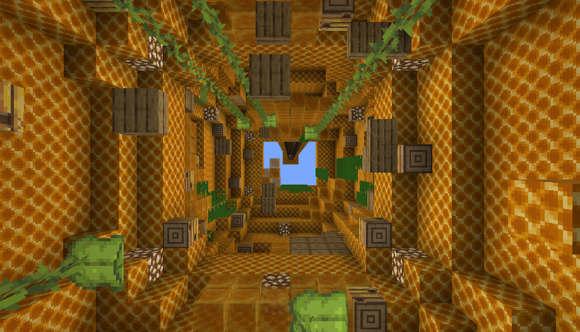 Crazy parkour Minecraft Map