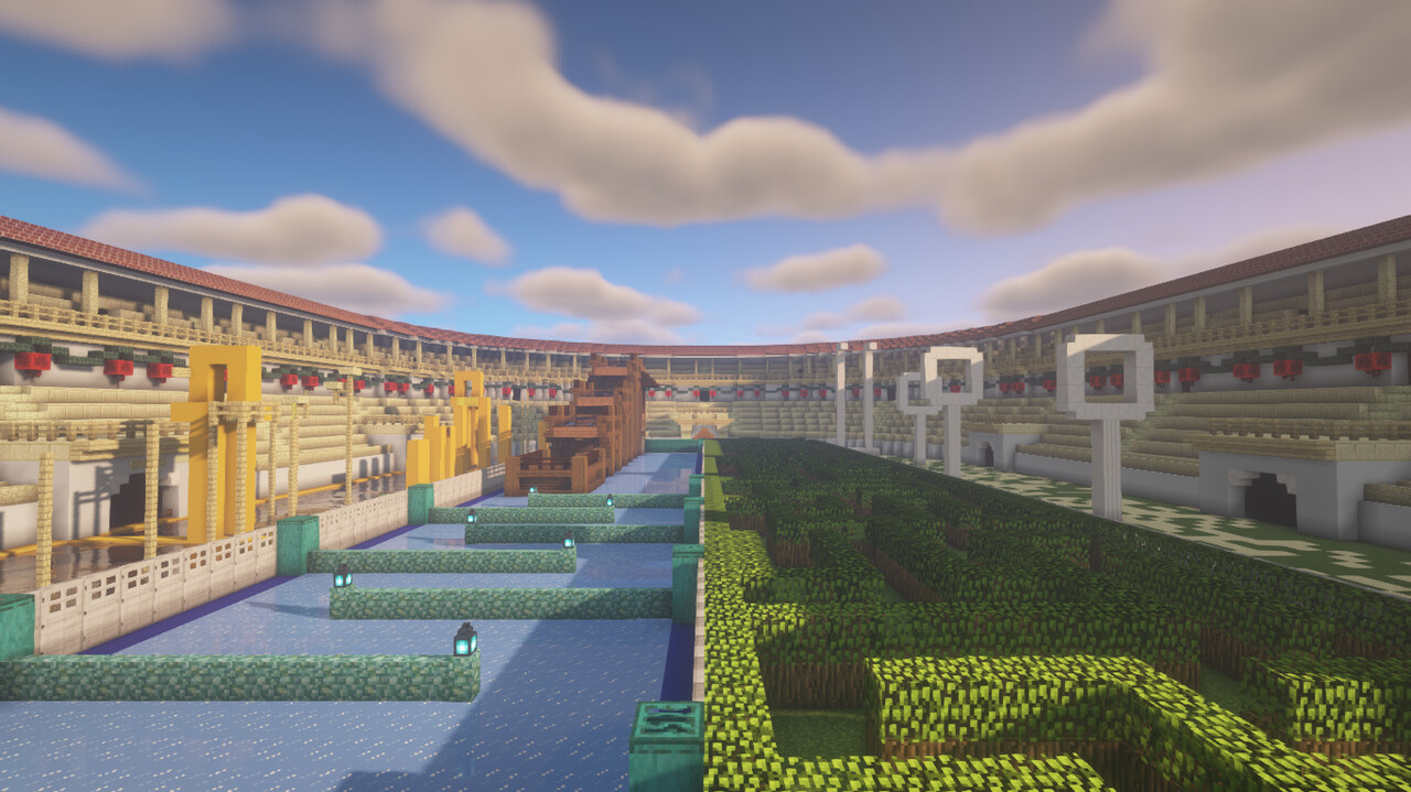 Psi Stadium Minecraft Map