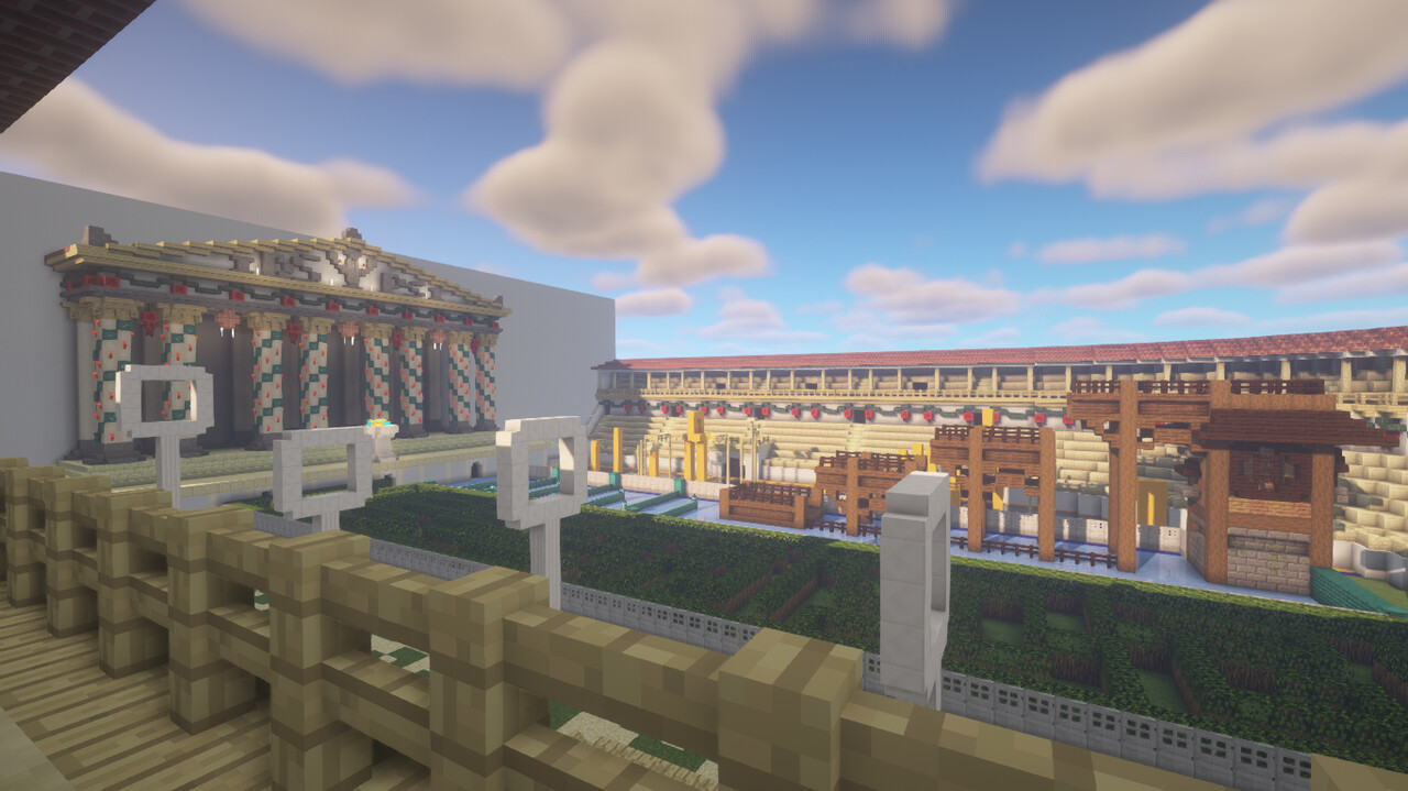 Psi Stadium Minecraft Map