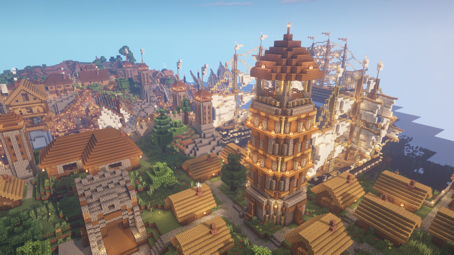 Medieval Lighthouse Minecraft Map