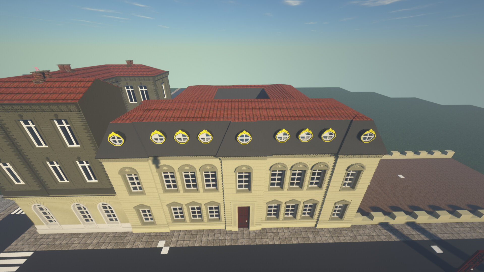 Download the Little tiles&Chisels and bits City! Minecraft Map