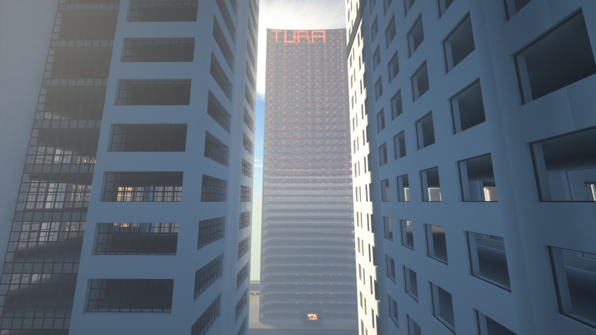 Download the Little tiles&Chisels and bits City! Minecraft Map