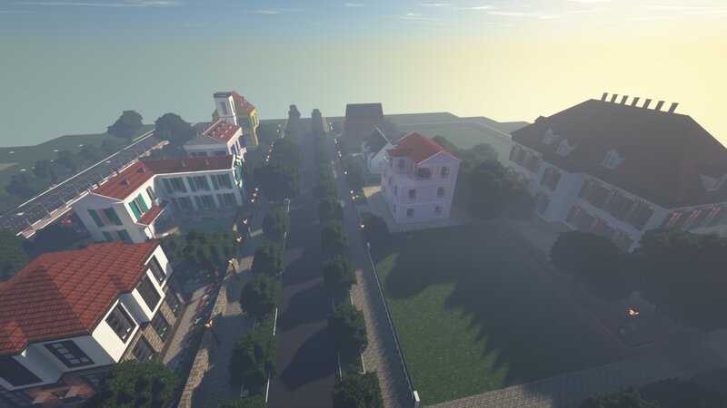 Download the Little tiles&Chisels and bits City! Minecraft Map