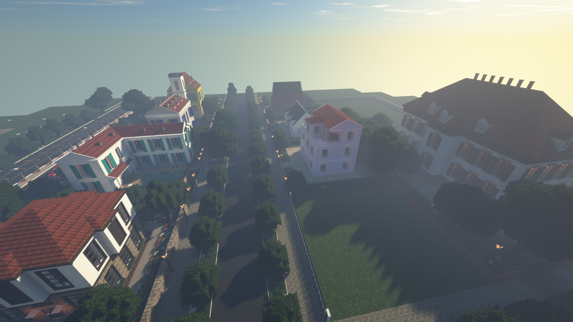 Download the Little tiles&Chisels and bits City! Minecraft Map