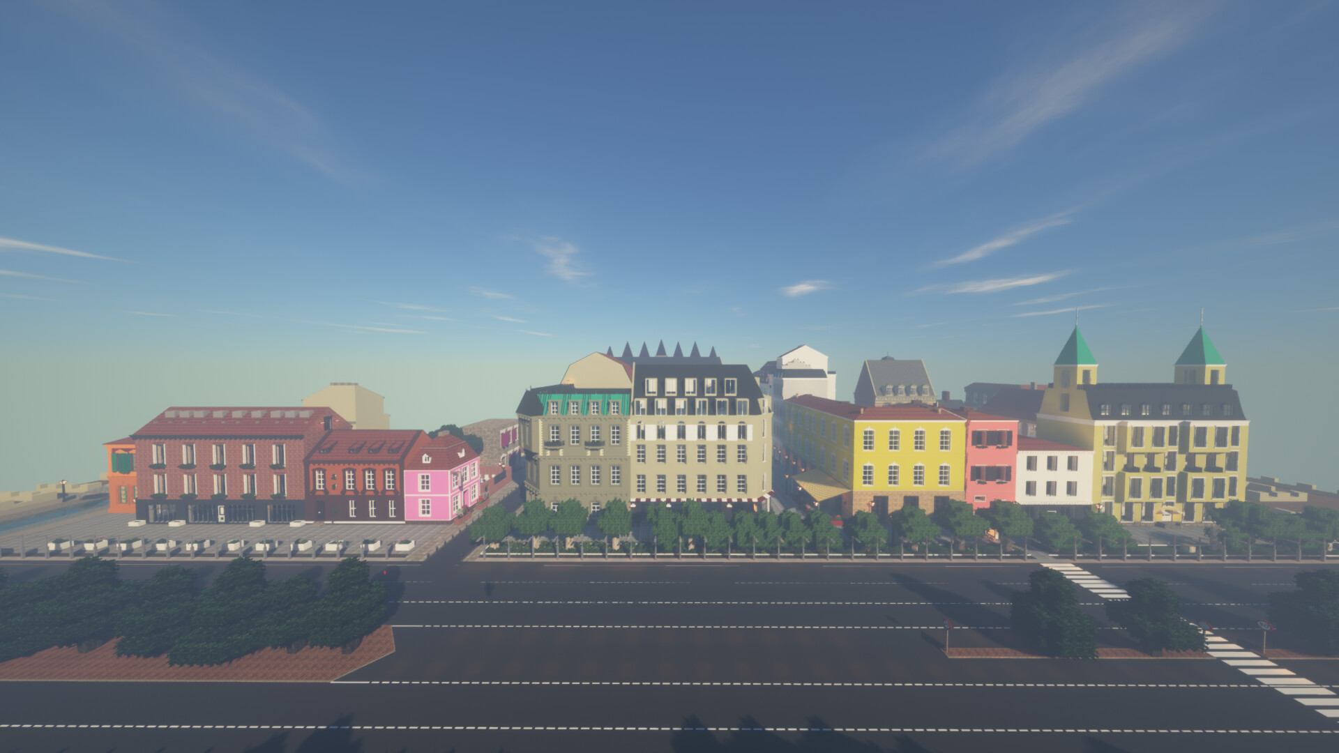 Download the Little tiles&Chisels and bits City! Minecraft Map