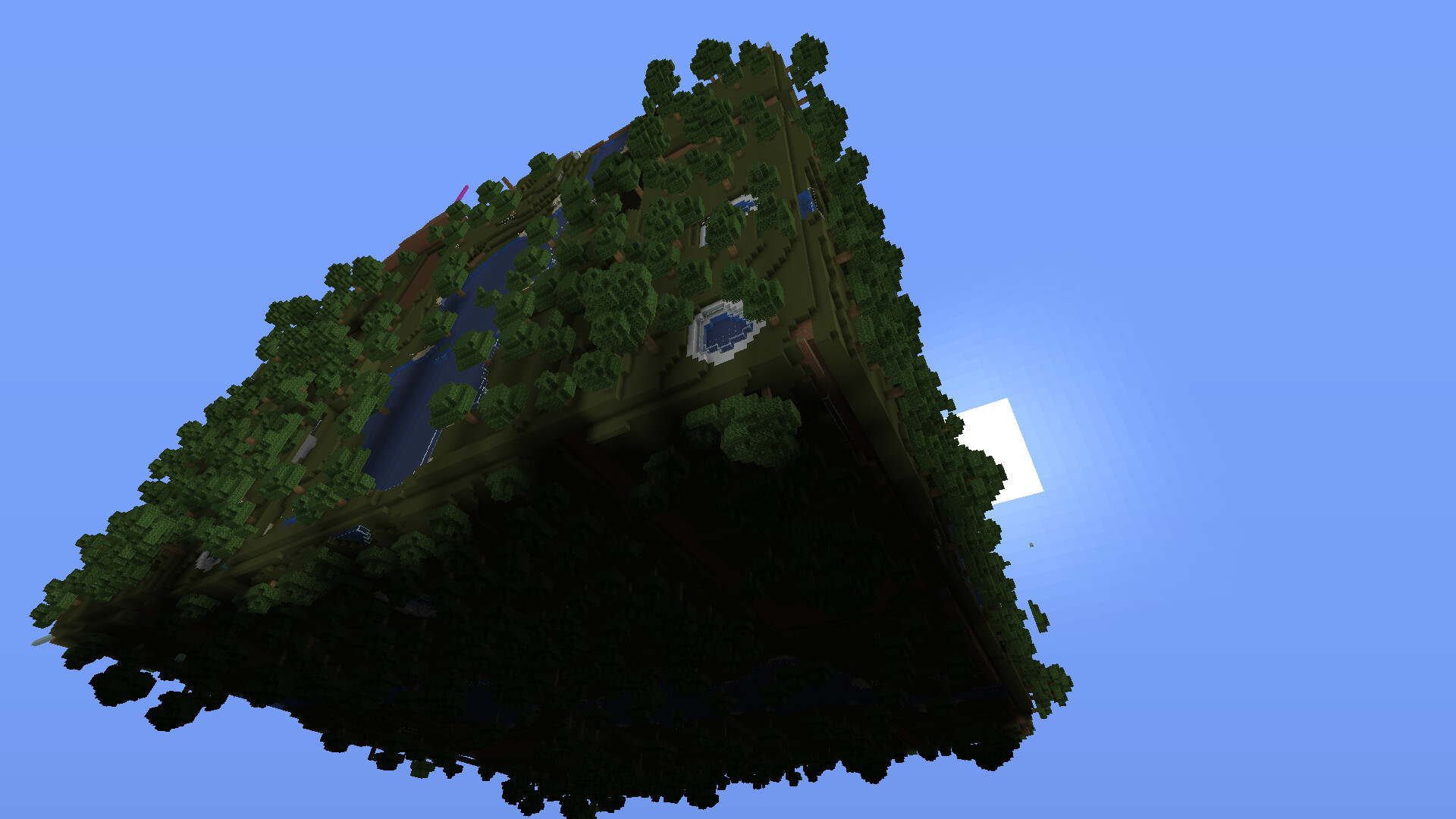 Planet Arcadia minigames Hub Minecraft Map