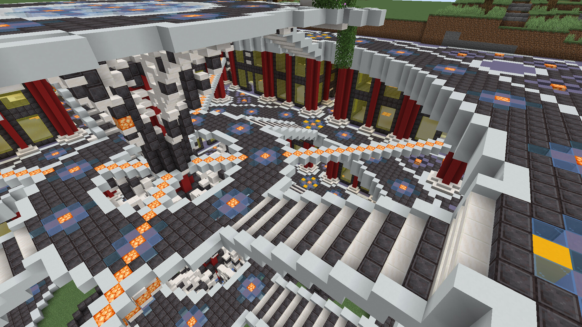 Planet Arcadia minigames Hub Minecraft Map