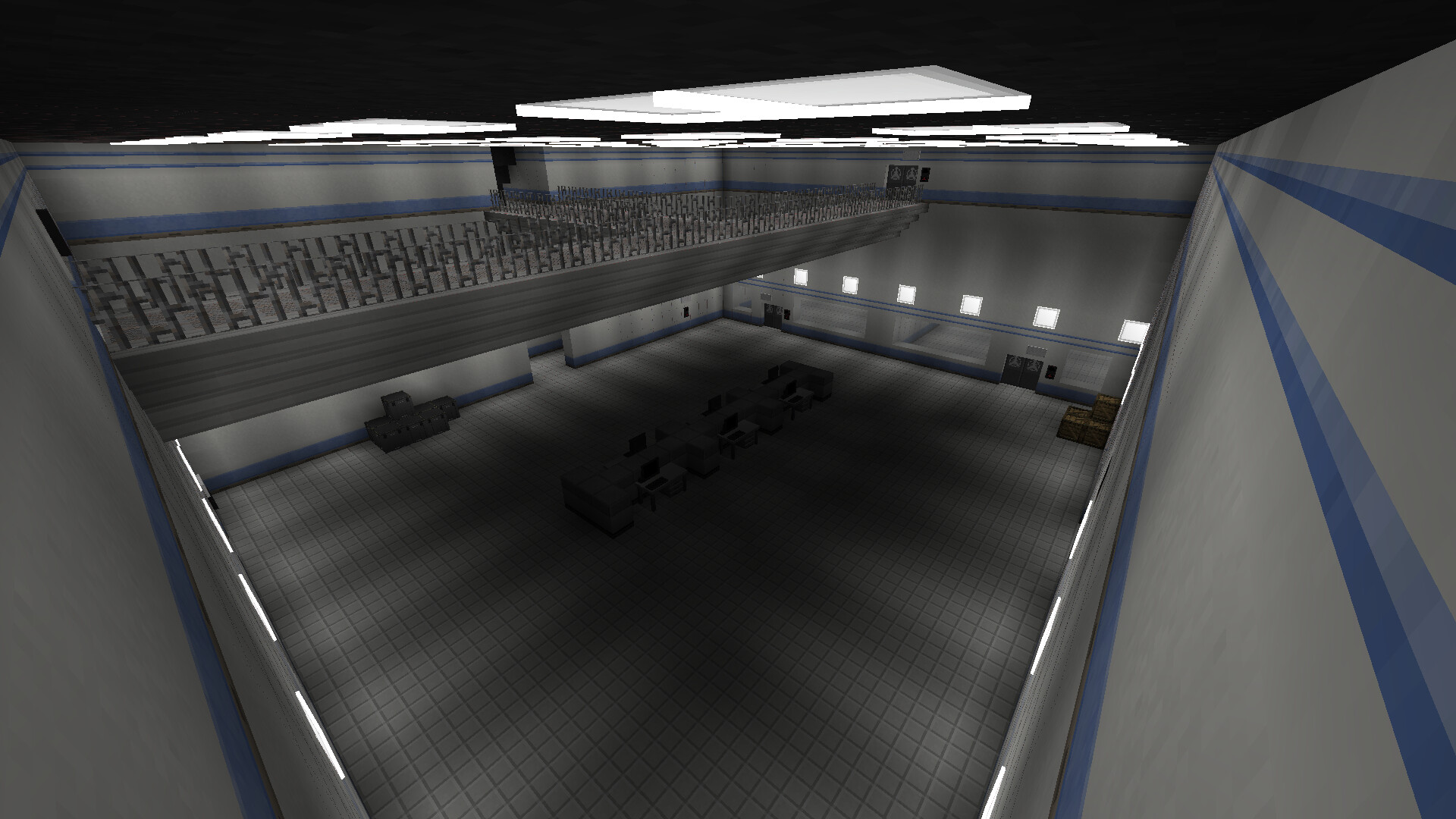 SCP SITE-19 Minecraft Map