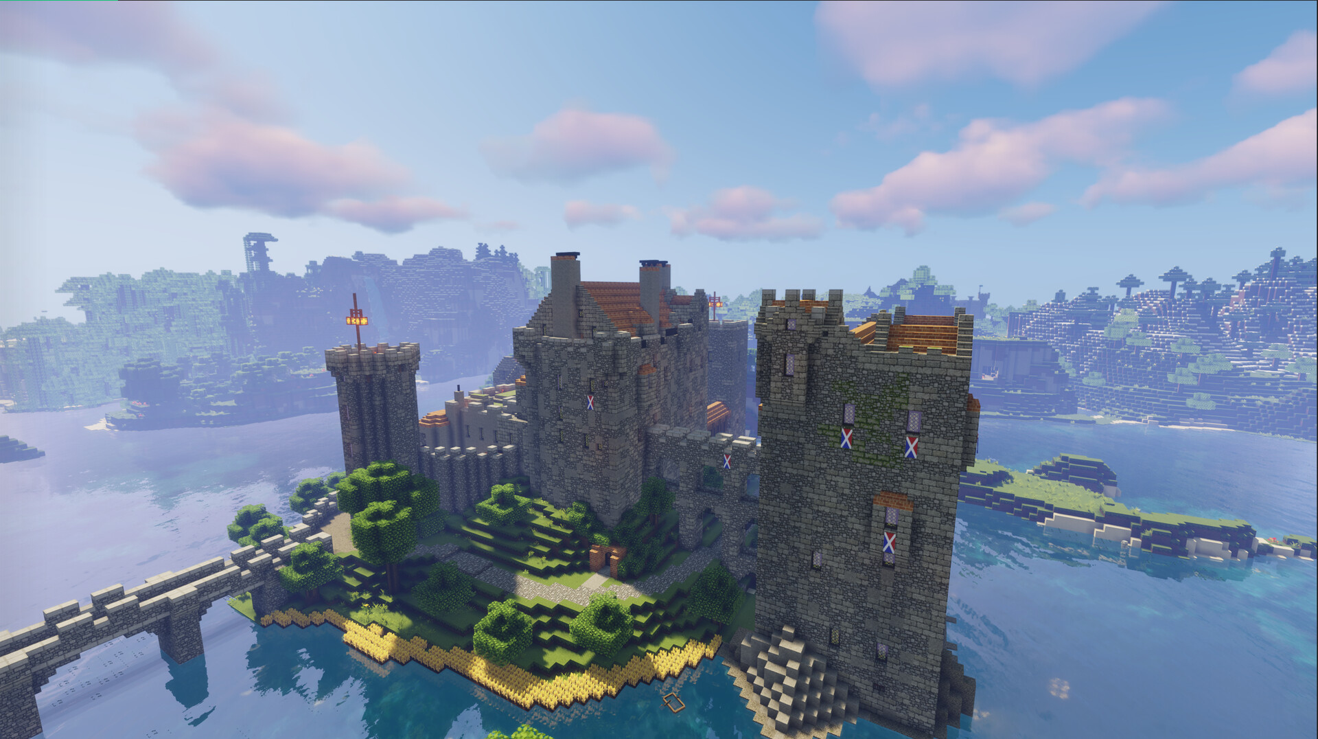 Red Castle Minecraft Map