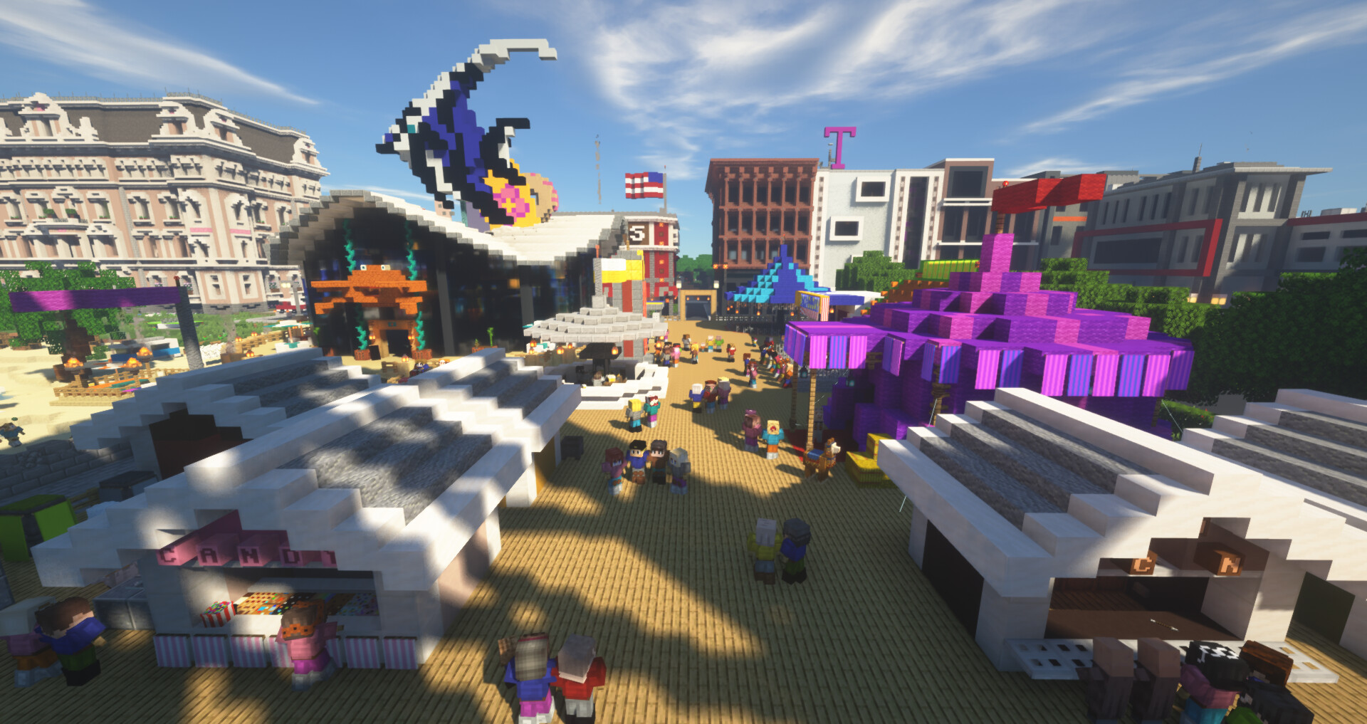 Late Summer Vibes - Beach Showcase Minecraft Map