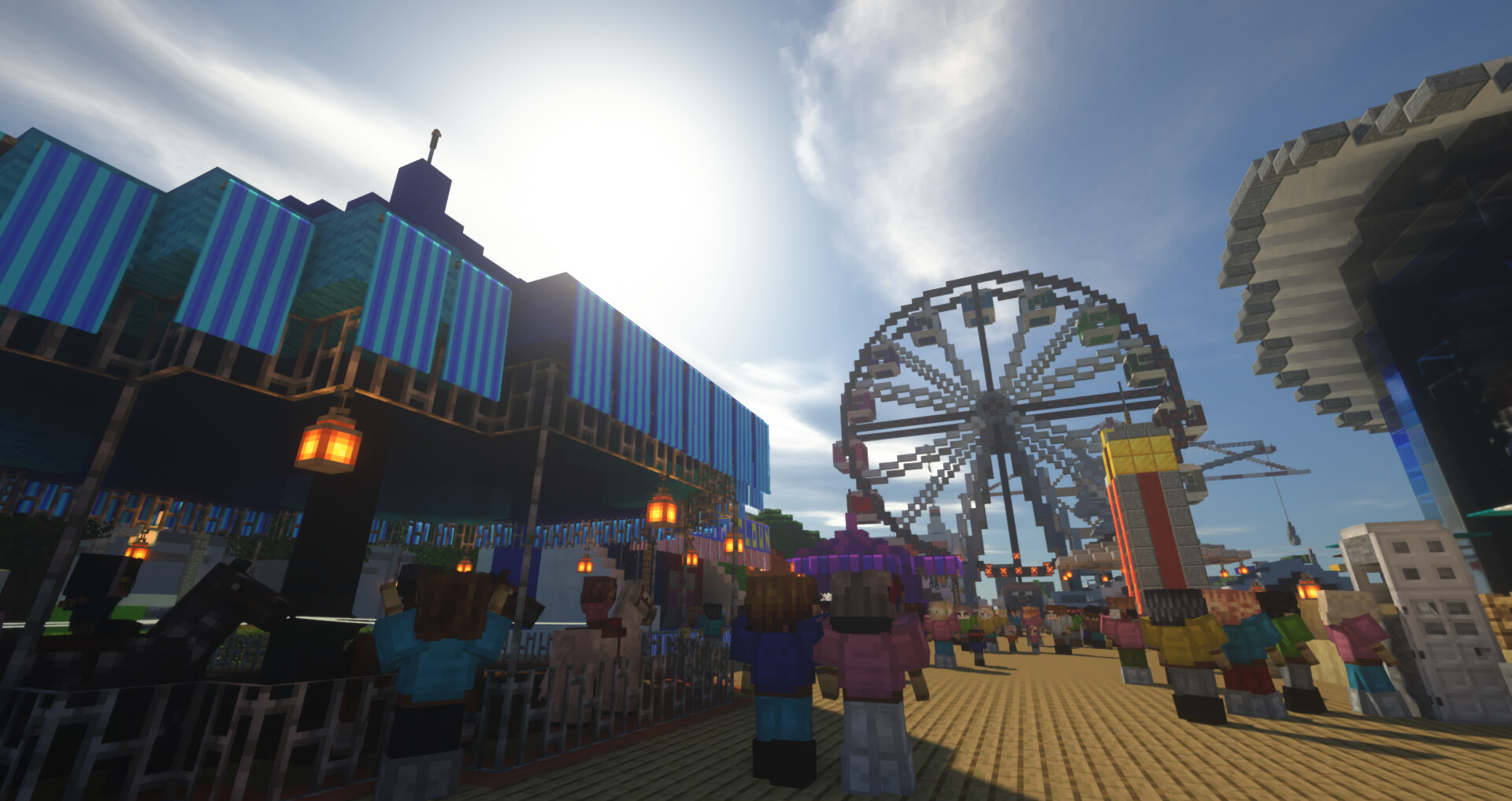 Late Summer Vibes - Beach Showcase Minecraft Map