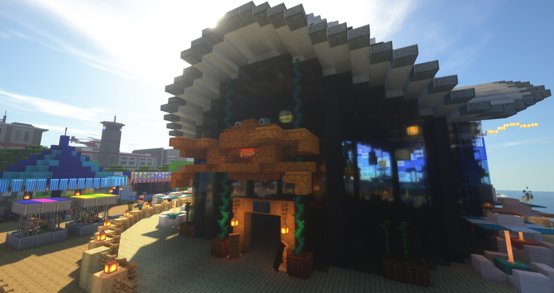 Late Summer Vibes - Beach Showcase Minecraft Map