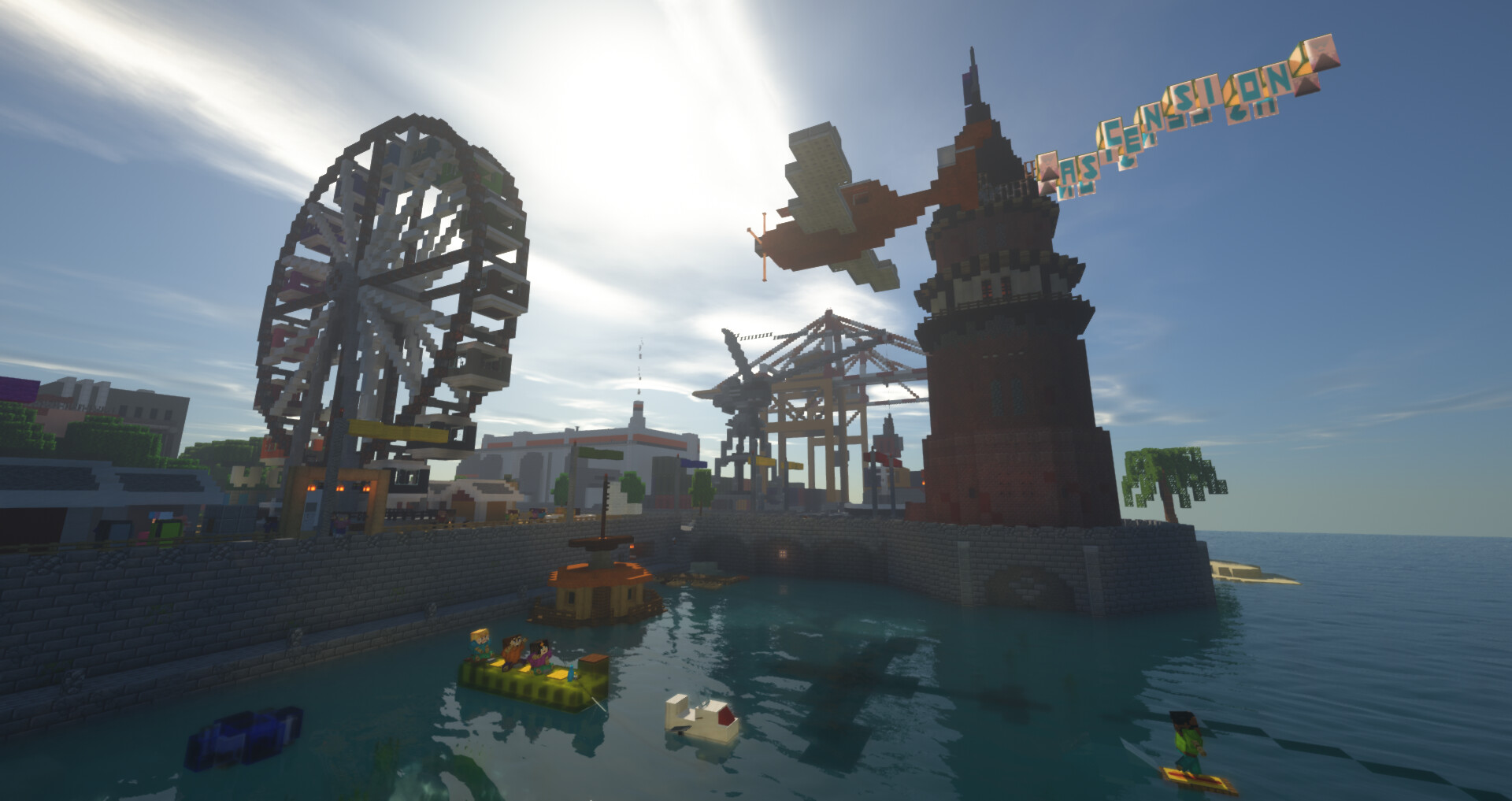 Late Summer Vibes - Beach Showcase Minecraft Map