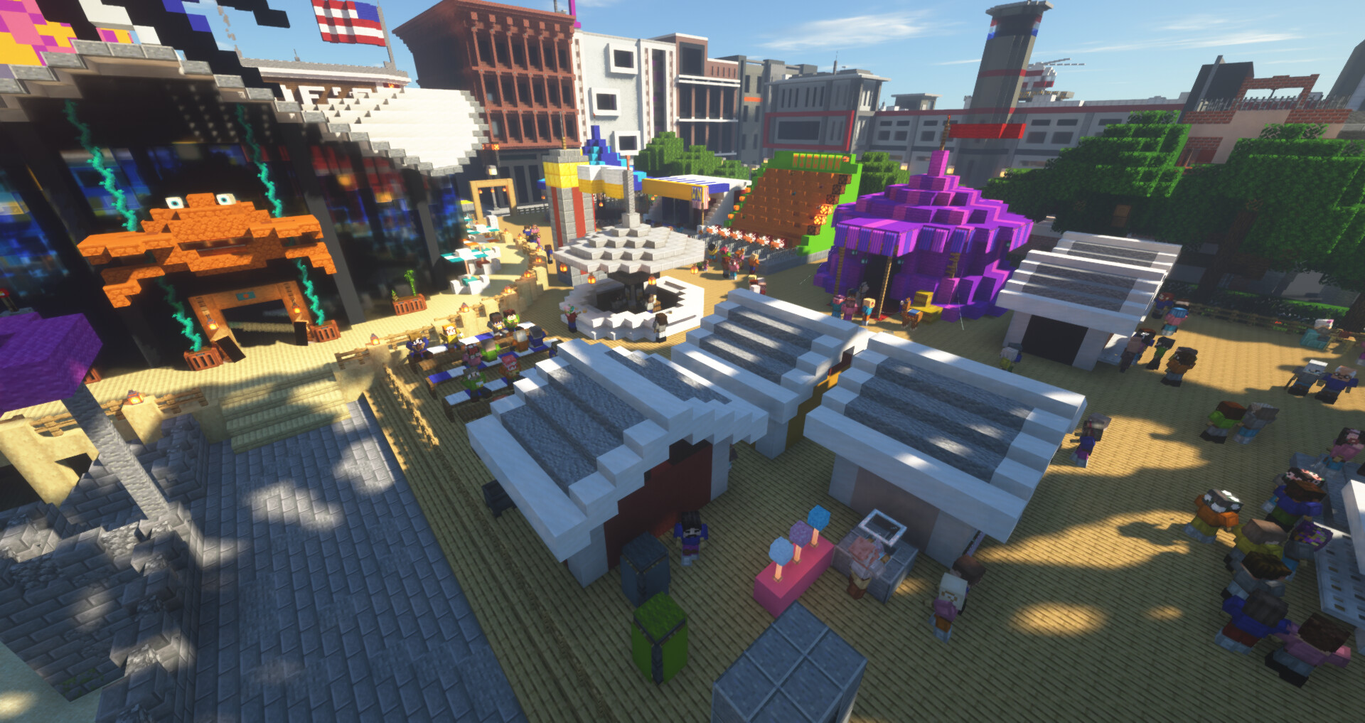 Late Summer Vibes - Beach Showcase Minecraft Map