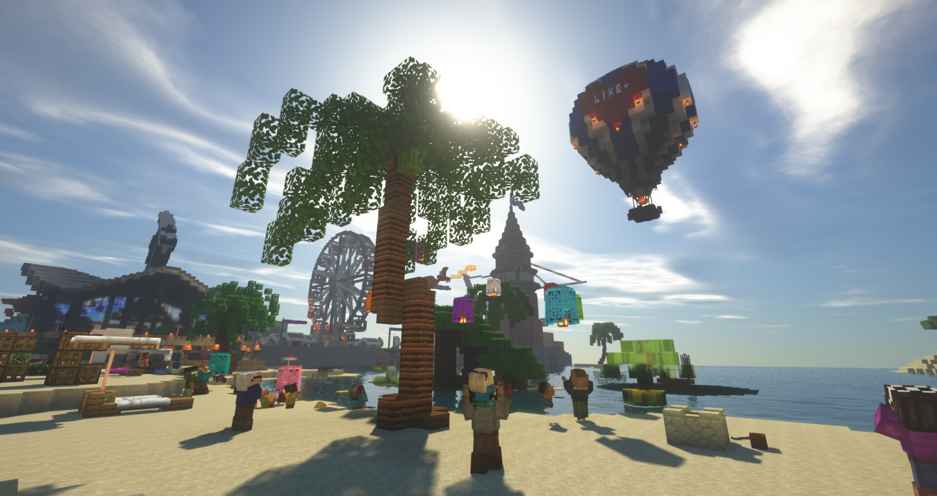 Late Summer Vibes - Beach Showcase Minecraft Map