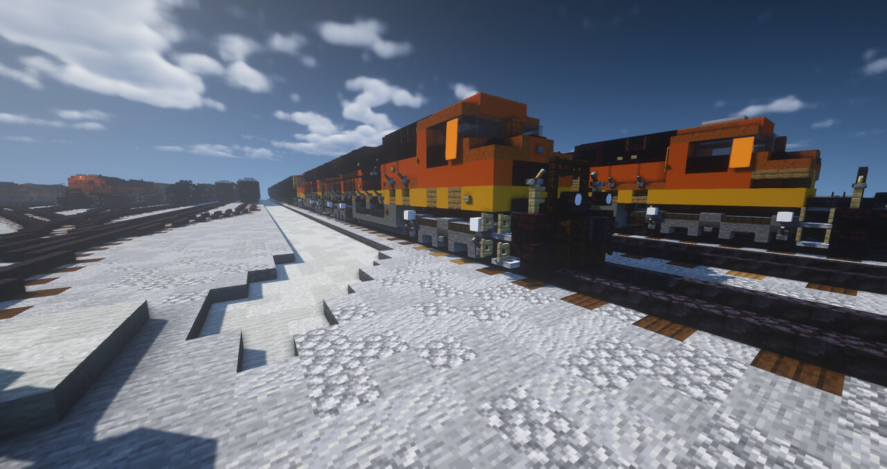 BNSF AC44C4M Minecraft Map