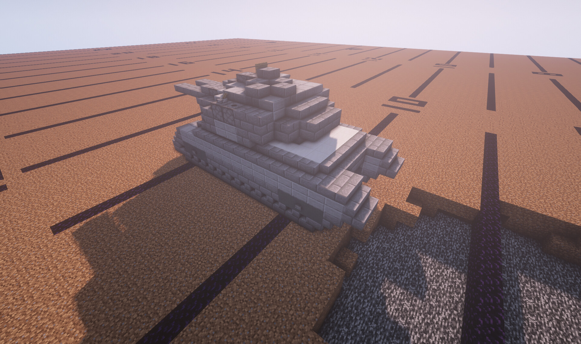 Movecraft Tank - Broadsword-class Tactical Enforcer Minecraft Map