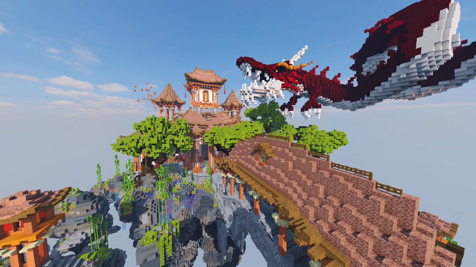 Japan Skyblock Spawn Minecraft Map