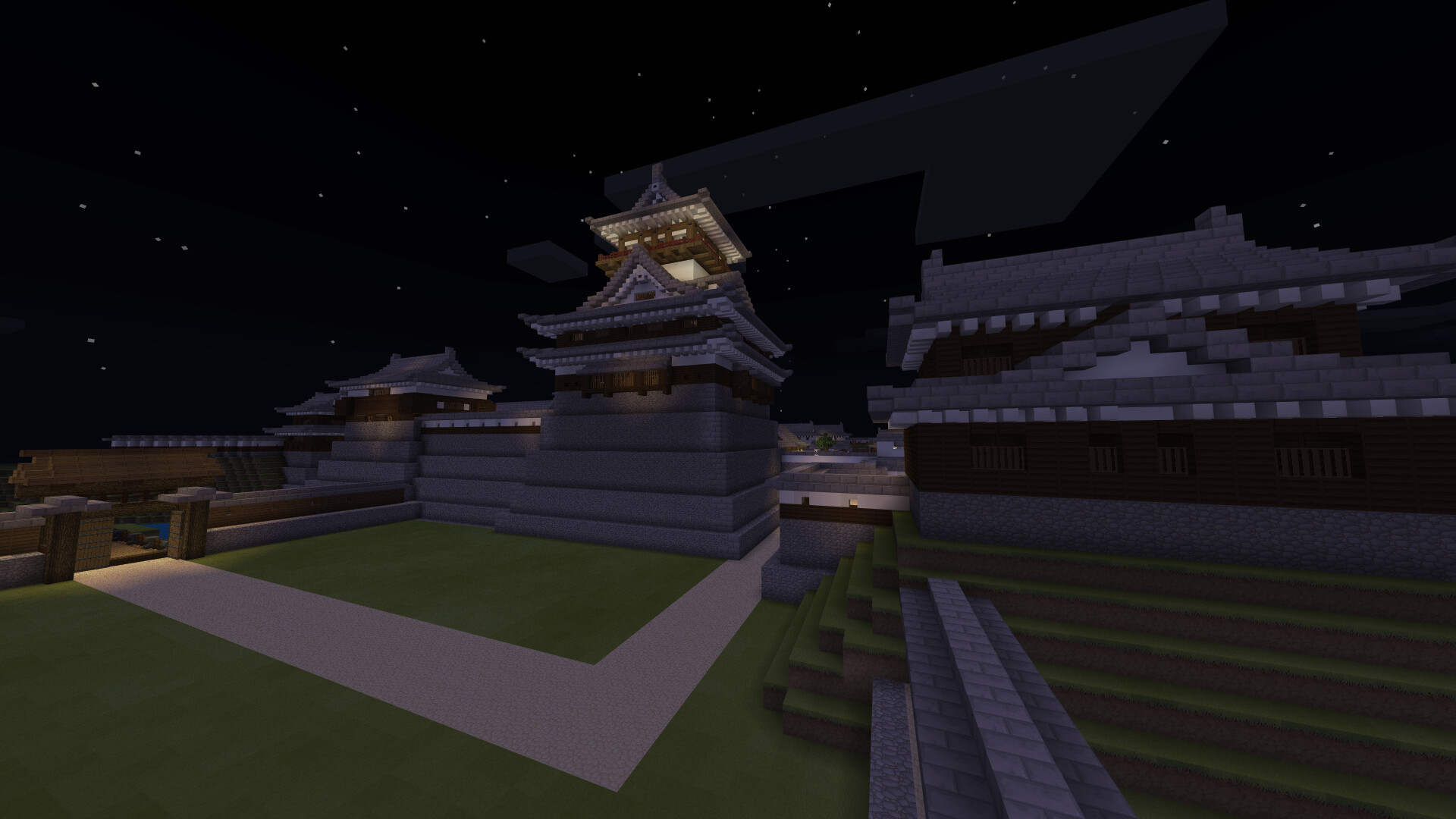 Japanese Dungeon (Tenshu) Minecraft Map