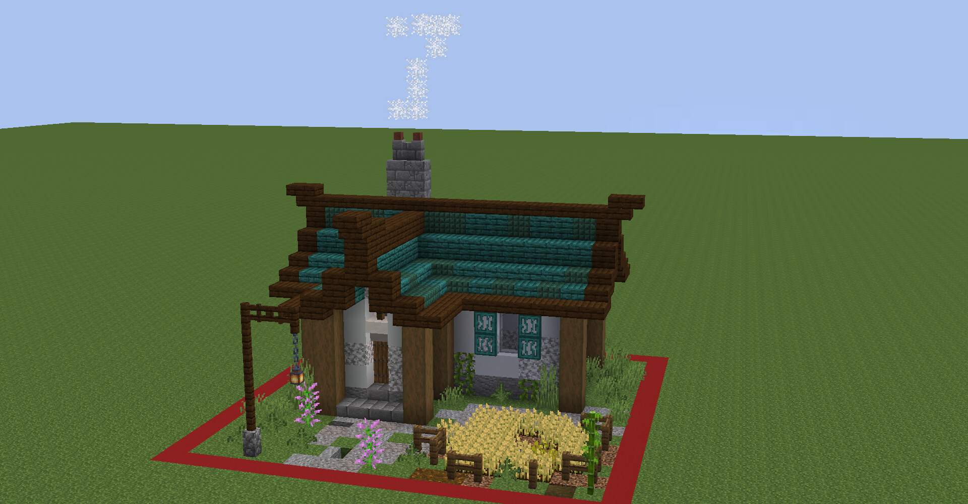 5 diffrent one chunk builds Minecraft Map