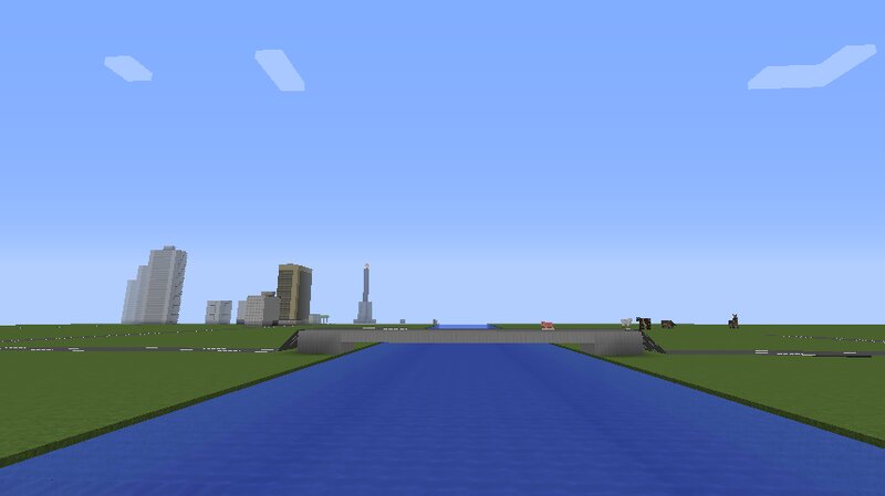 [[BIG PROJECT]] PYONGYANG SCALE 1:10 (REMAKE) Minecraft Map