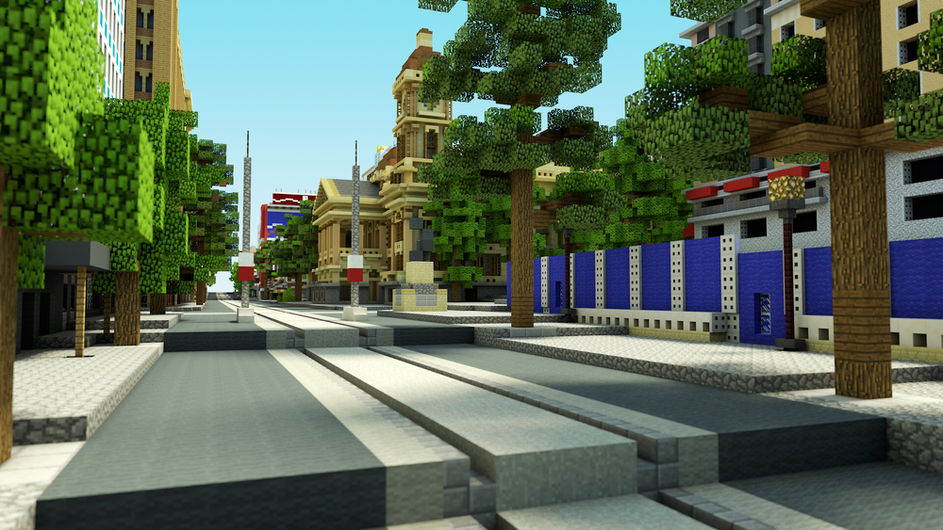 Minecraft Mini Melbourne! Minecraft Map