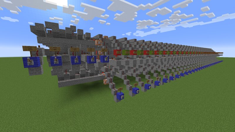 Processor Registers Minecraft Map