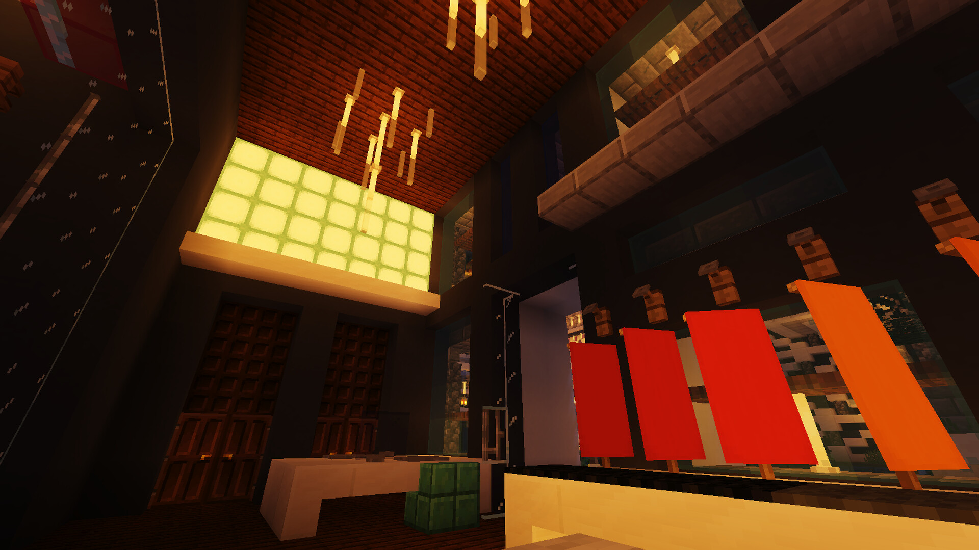 Neon District [Rim City] Cyberpunk preview! Minecraft Map