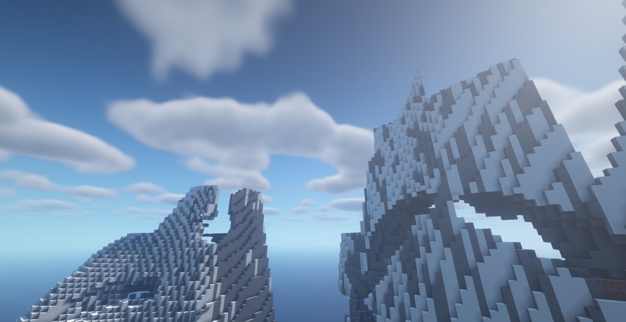 Mountains RTX Bredrock Edition Minecraft Map