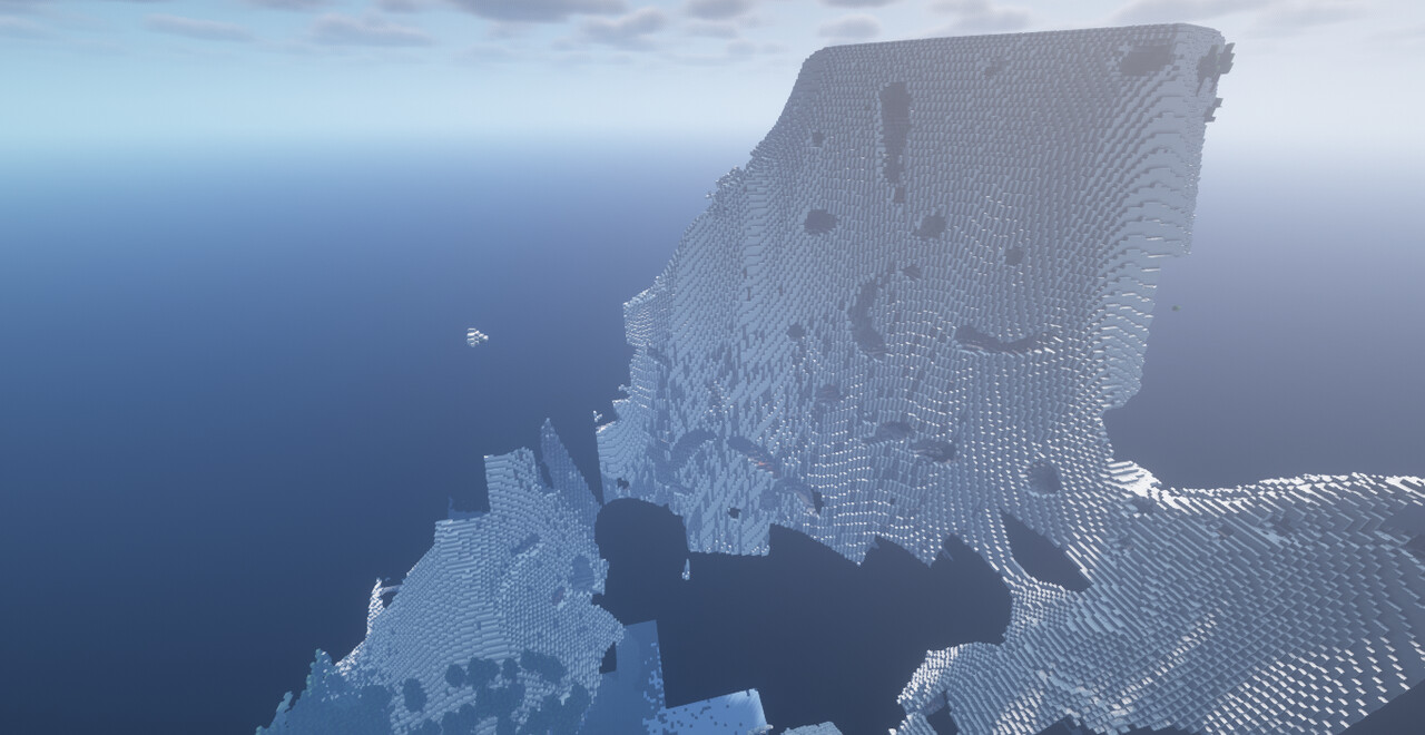 Mountains RTX Bredrock Edition Minecraft Map