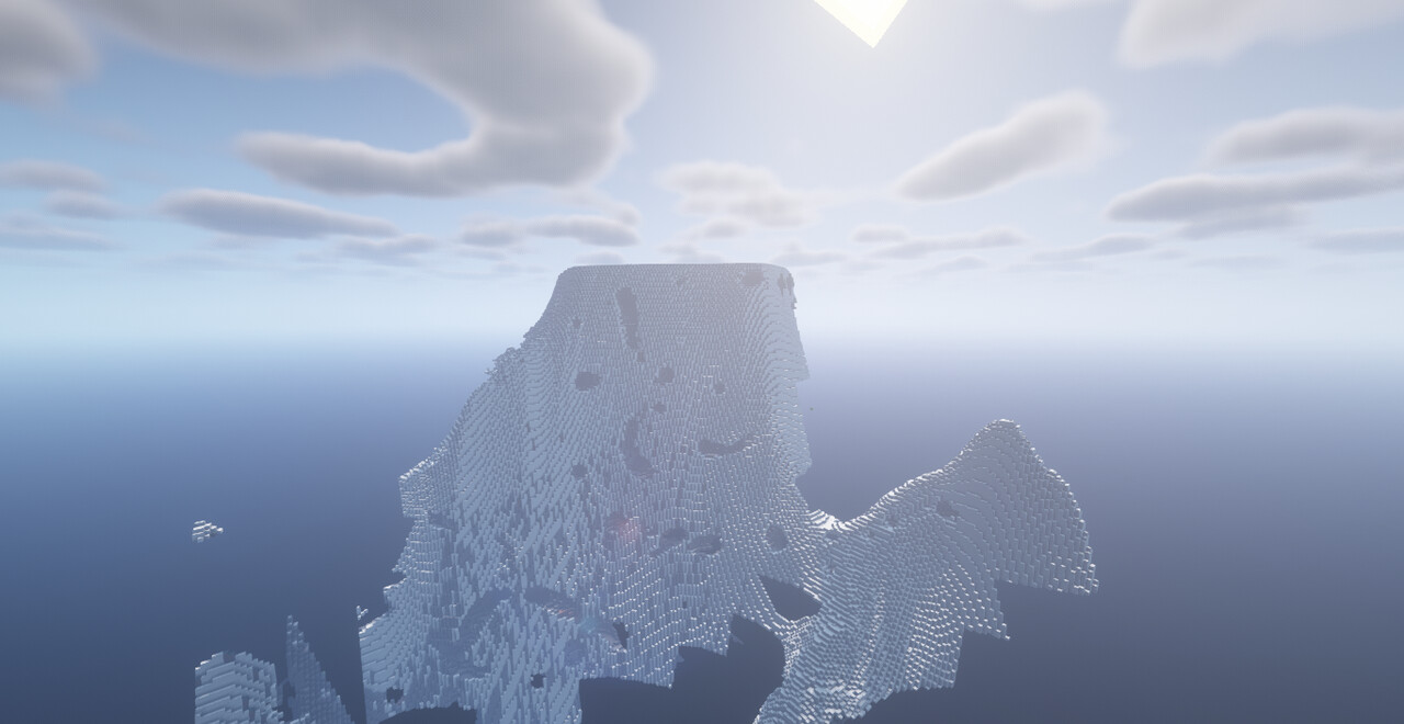 Mountains RTX Bredrock Edition Minecraft Map