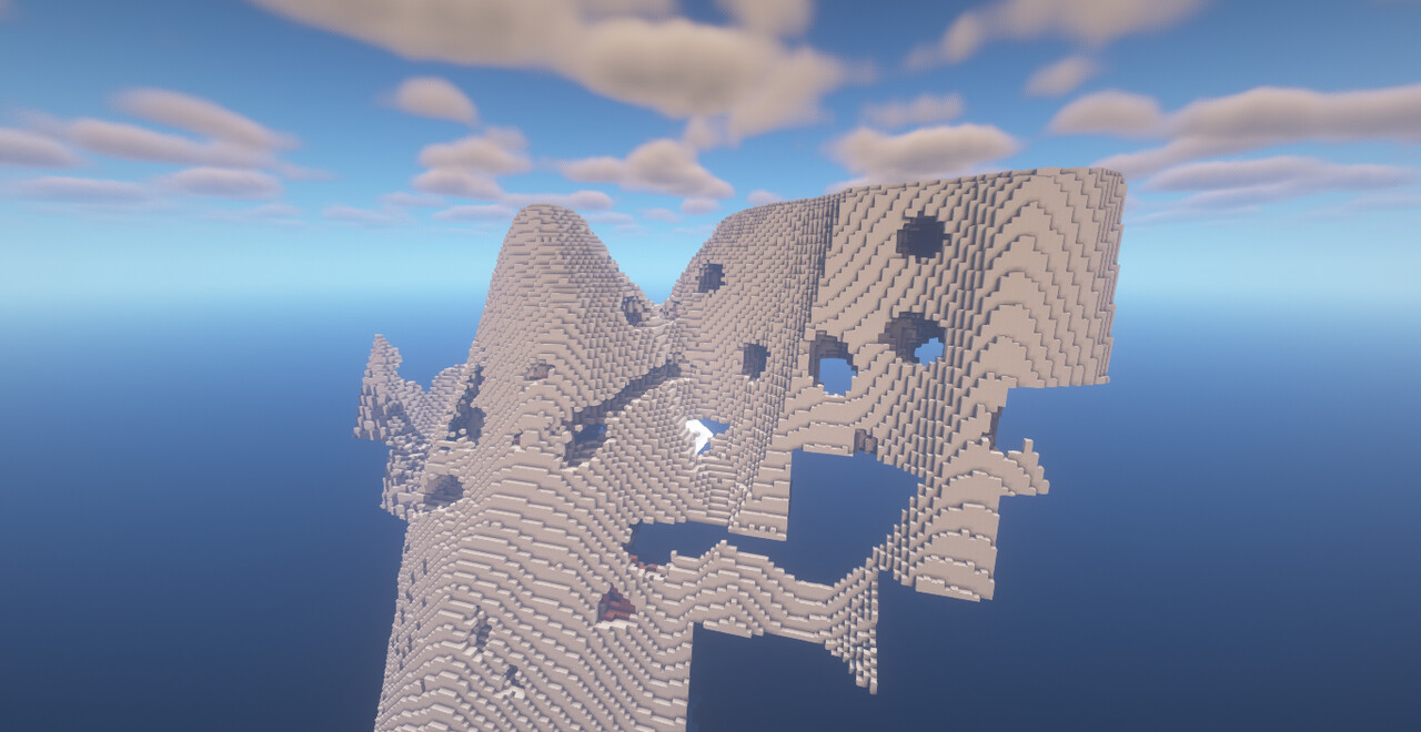 Mountains RTX Bredrock Edition Minecraft Map