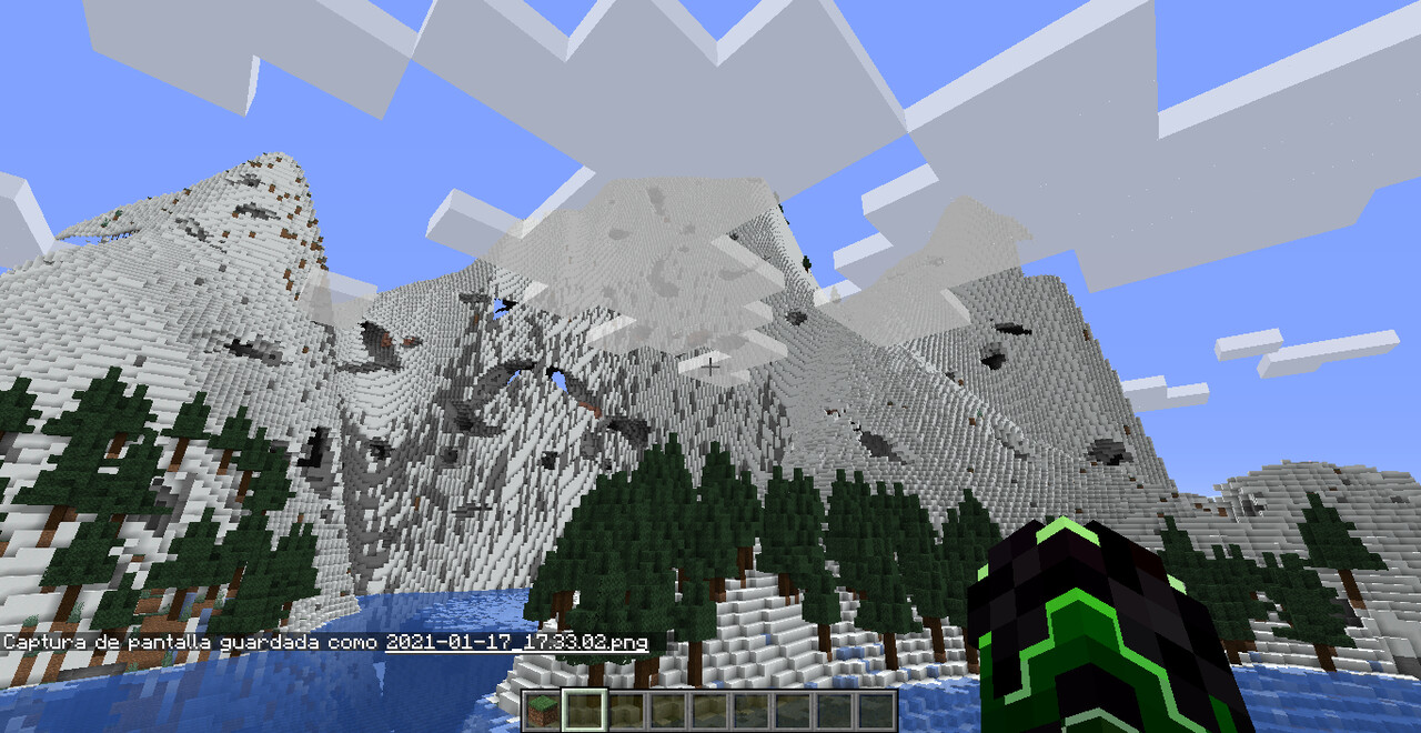 Mountains RTX Bredrock Edition Minecraft Map
