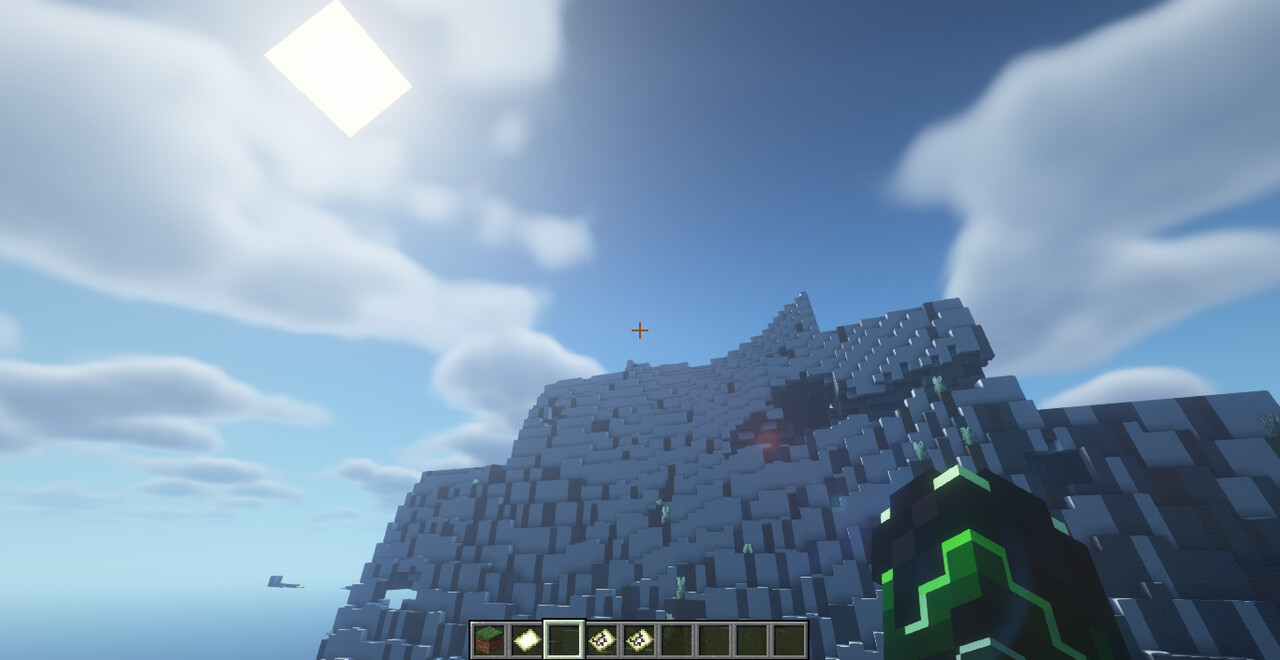 Mountains RTX Bredrock Edition Minecraft Map