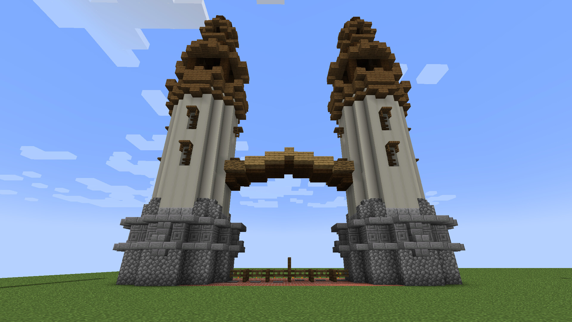 theme park entrance Minecraft Map