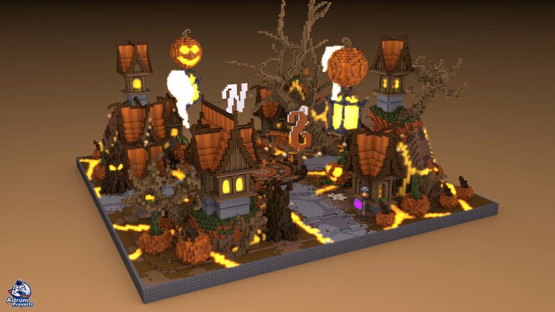 HCF Spawn - HALLOWEEN Theme Minecraft Map