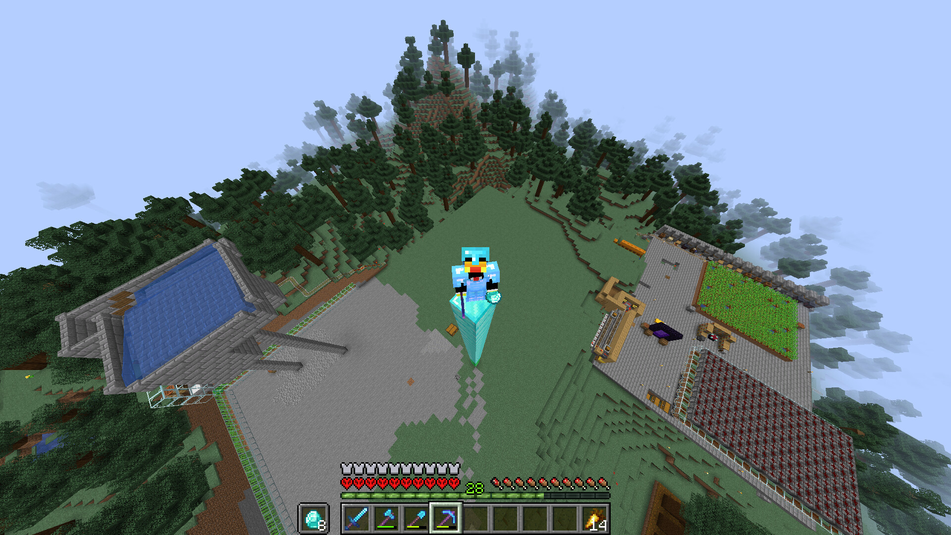 Tratt's hardcore world 2021-12-25 Minecraft Map