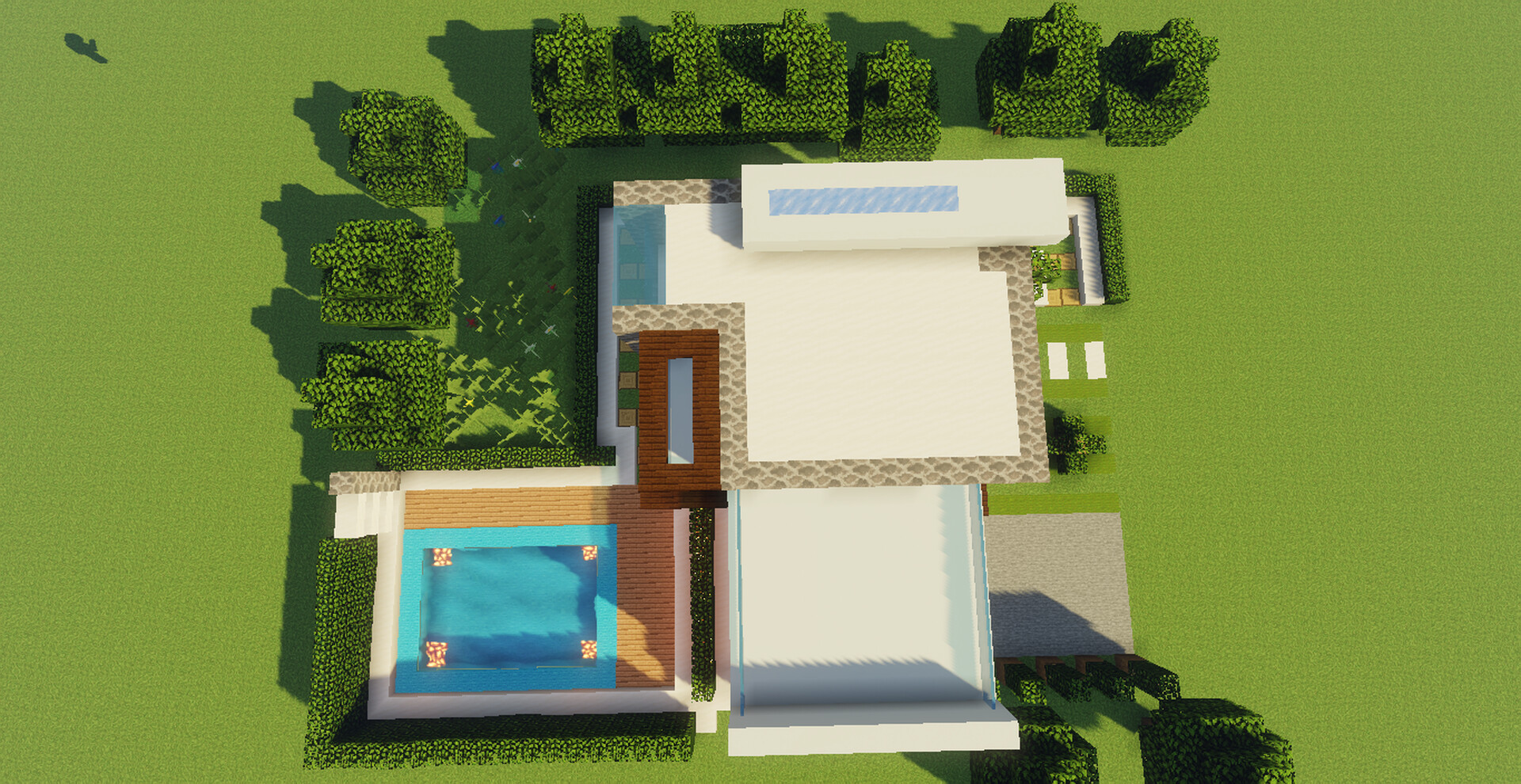 Modern House #79 Map + Schematic Minecraft Map