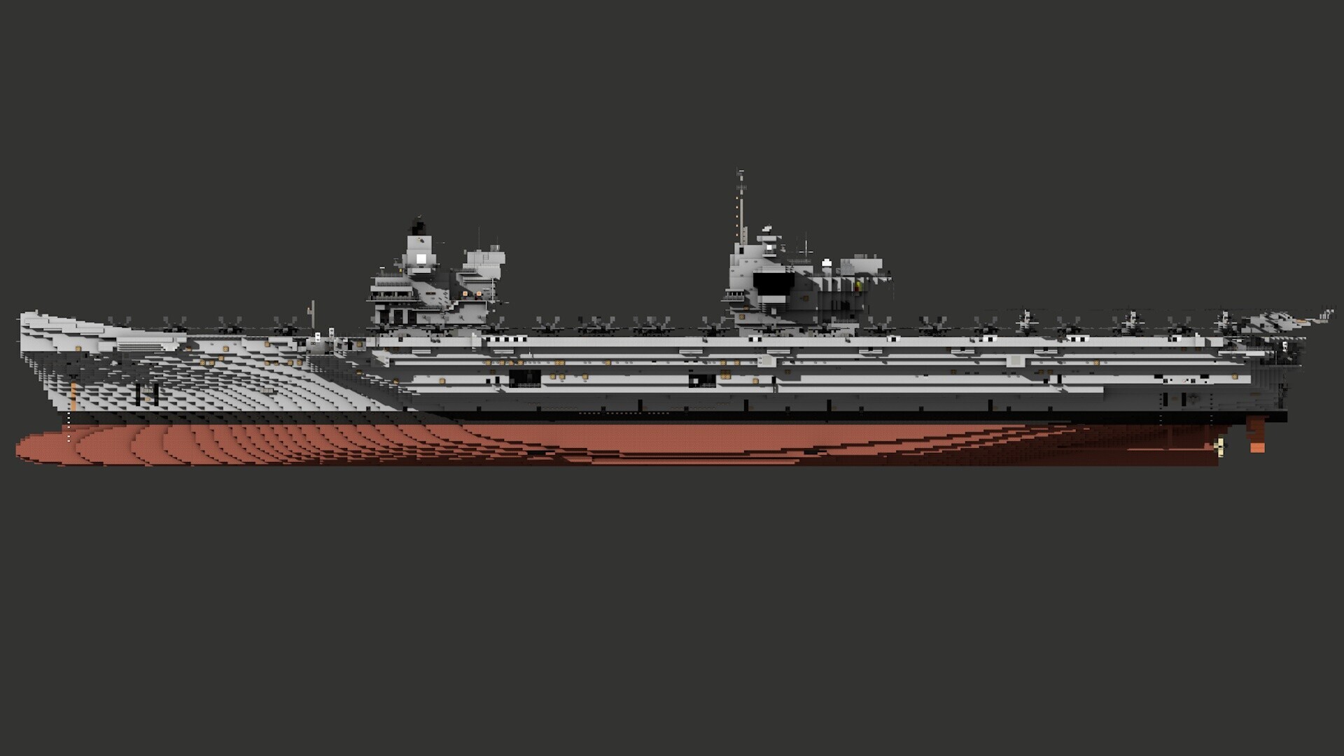 HMS QUEEN ELIZABETH - R08 Minecraft Map