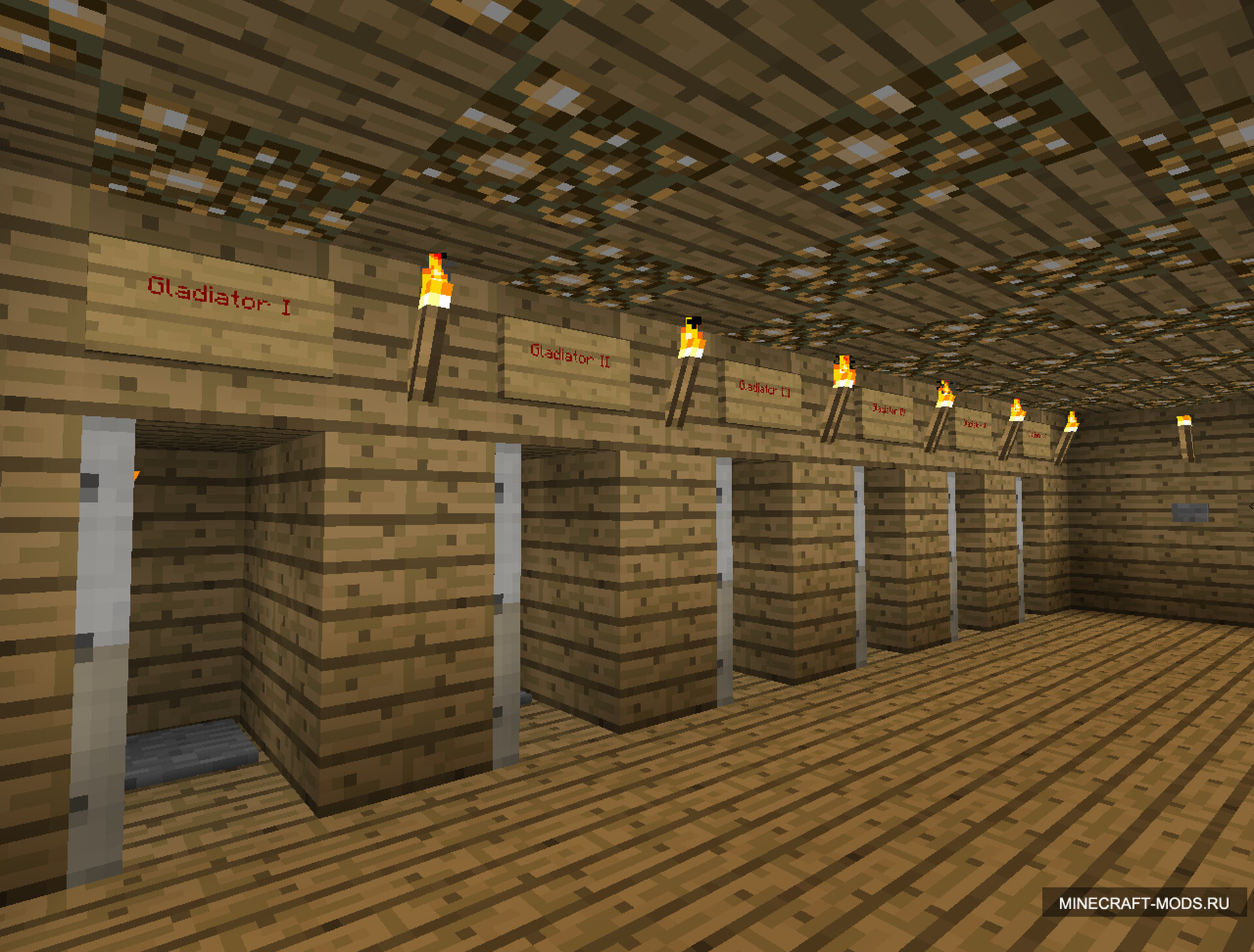 Gladiator wars Minecraft Map