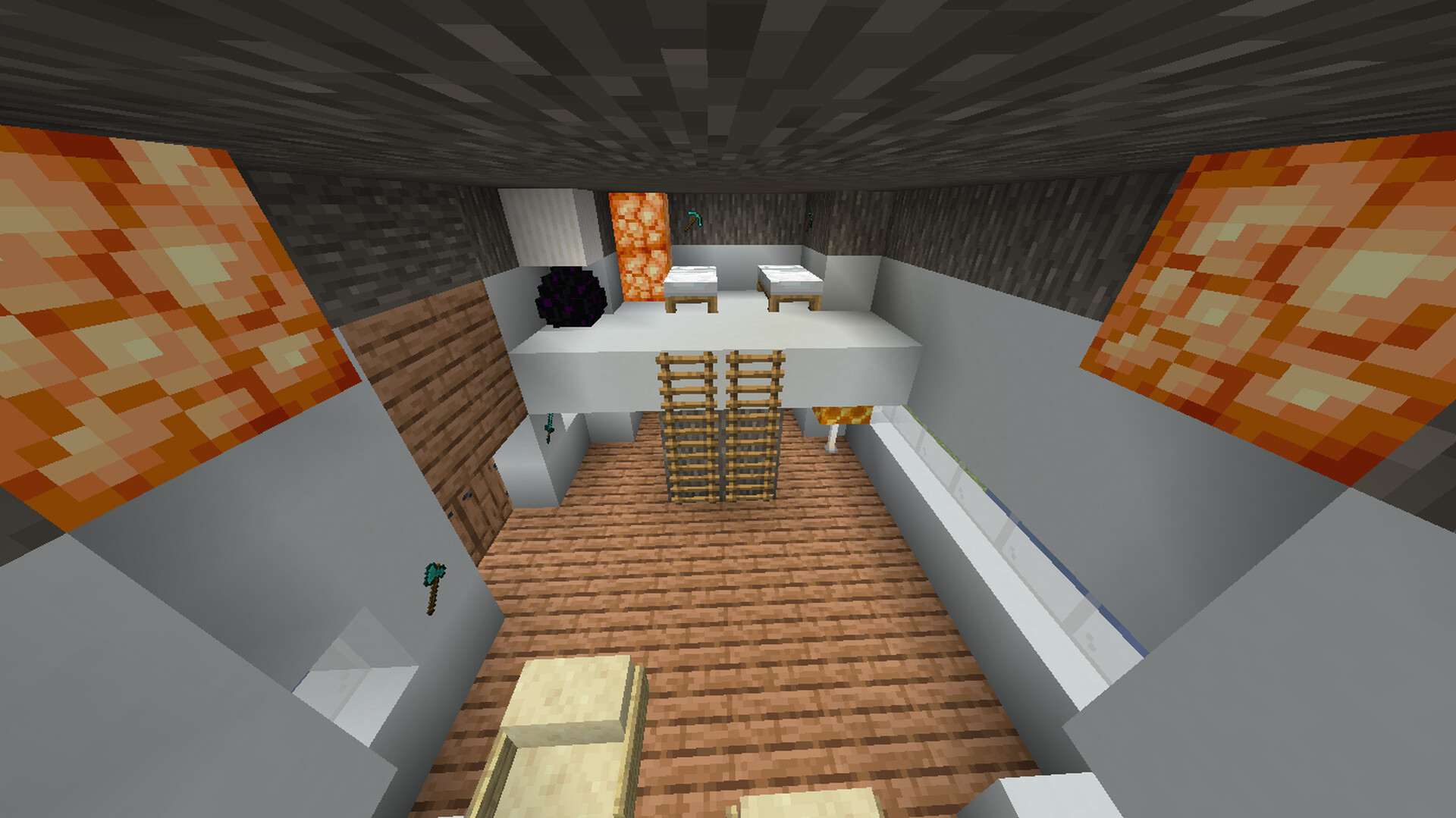 Beautiful Modern Home With Small Farm And A couple Sheep Minecraft Map