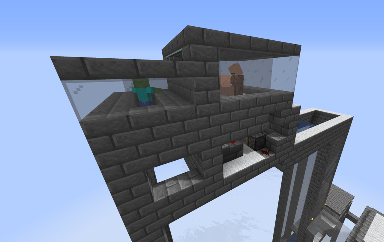 Very Productive Iron Farm Minecraft Map