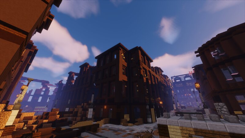 Generic WW2 Urban Battle Minecraft Map